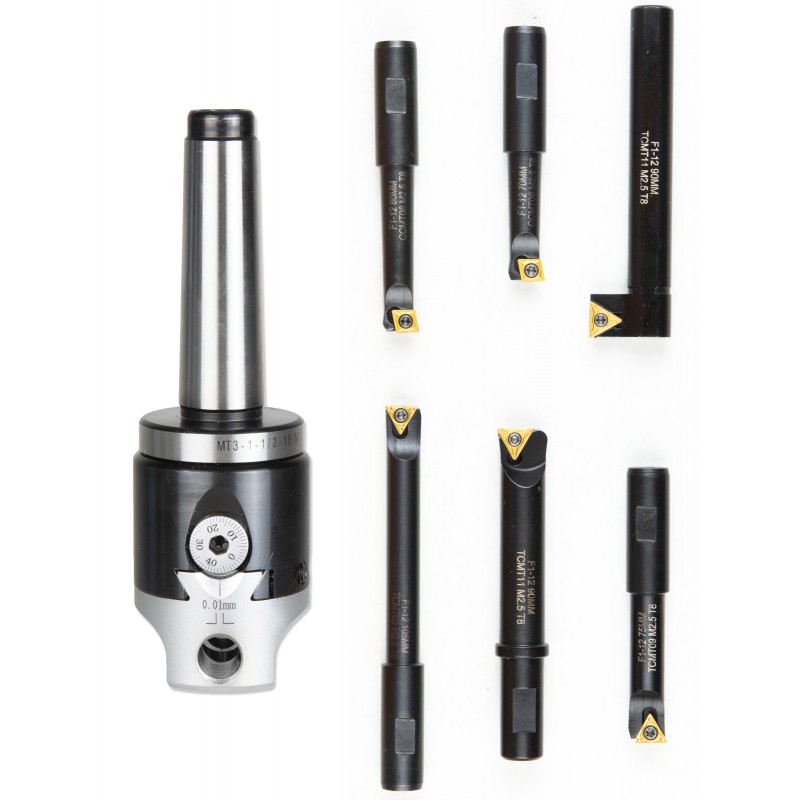 Boring Head Set MT3 - 50mm