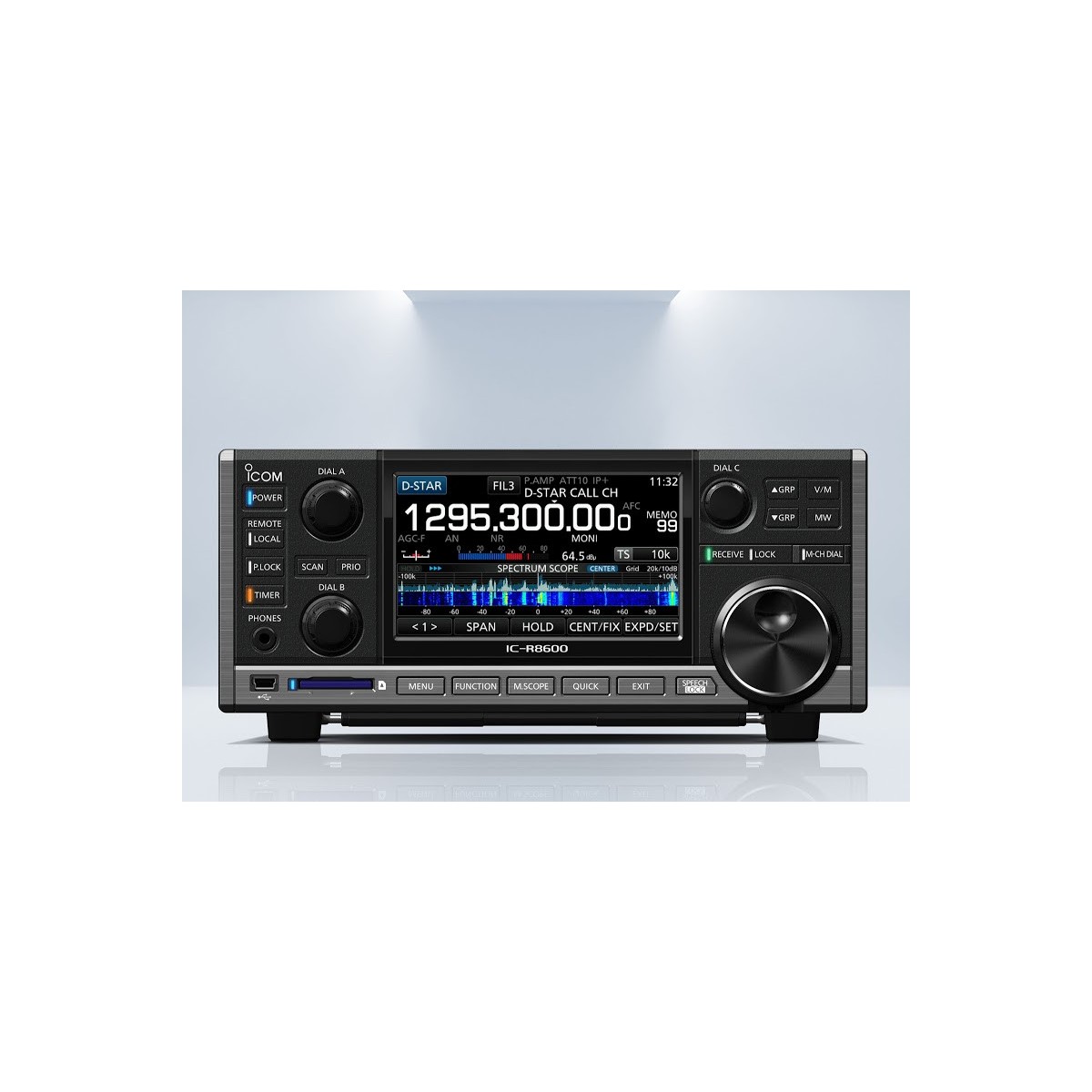Icom IC-R8600 vastaanotin