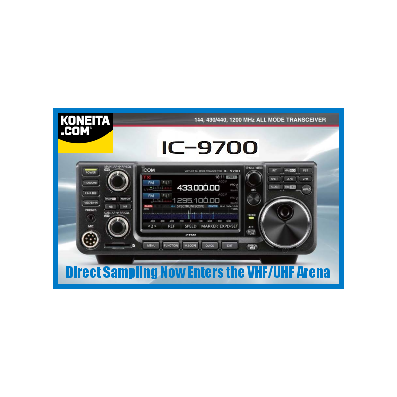 ICOM IC-9700 SDR VHF/UHF multimode-transceiver